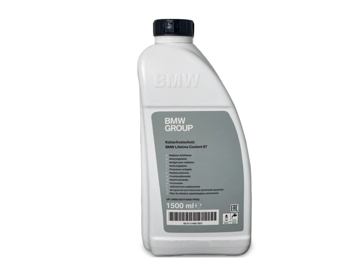Антифриз для радіатора BMW Lifetime Coolant 87, 1,5 л (концентрат)